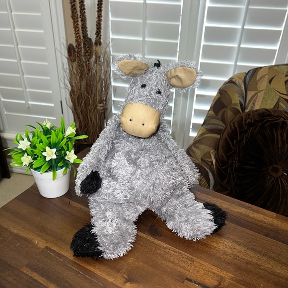 Jellycat | Toys | Jellycat Junglie Bunglie Donkey Grey Medium Plush ...
